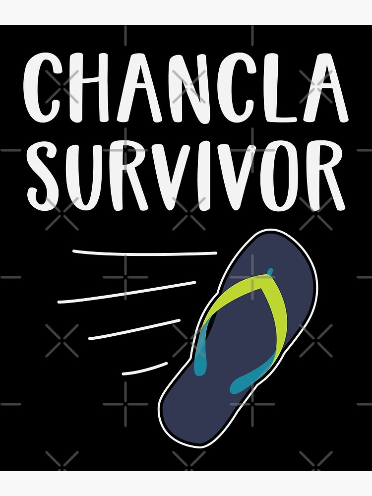 Lámina fotográfica «Dominicana mamá superviviente de chancla - chistes ...