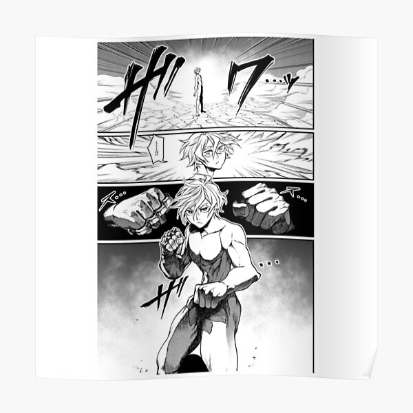 " Adam fighting - Record of Ragnarok Manga" Poster by PuddingRabbit ...