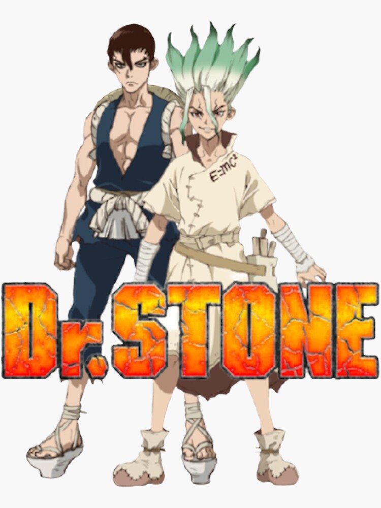 "dr.stone" Sticker for Sale by Cheiksamaru | Redbubble