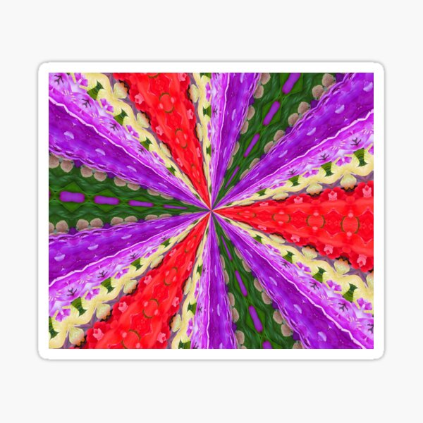 "Lacey Kaleidoscope" Sticker for Sale by FrankieCat | Redbubble