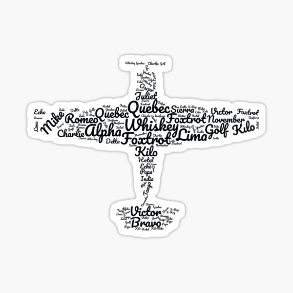 "Aviation Alphabet Phonetic Alphabet Flying Pilot Gift Gifts for Pilot ...