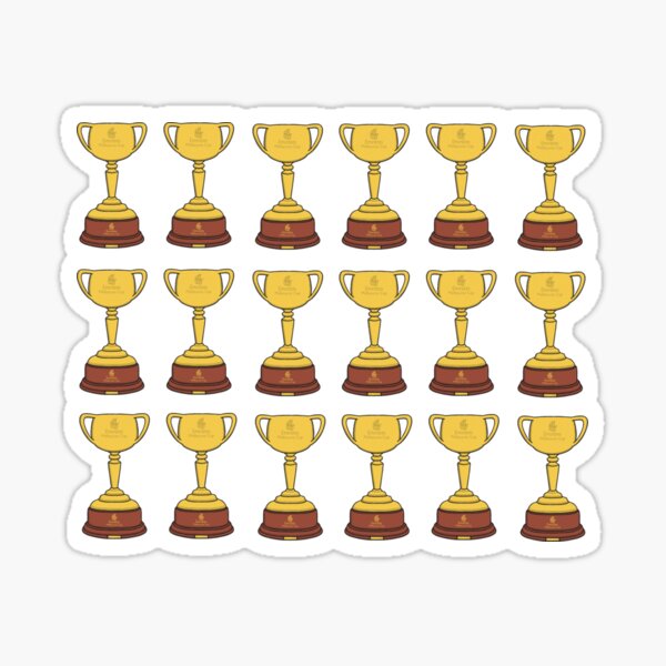 "Melbourne Cup Trophy - Horse Racing" Sticker for Sale by TheLucasStory ...