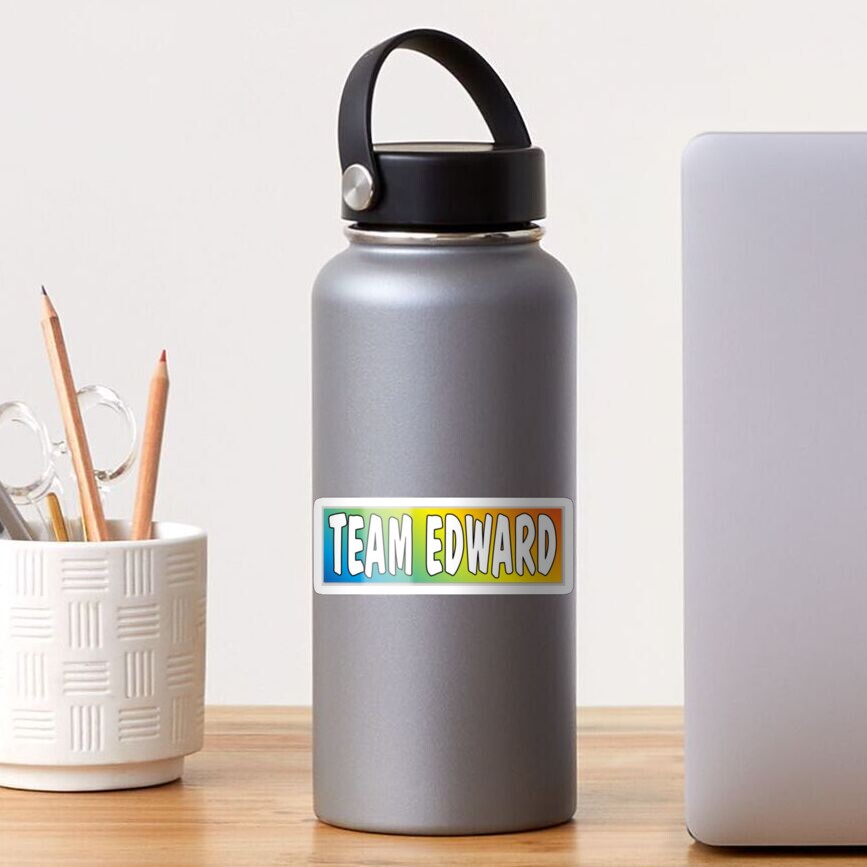 "team edward" Sticker for Sale by carlyrae08 | Redbubble