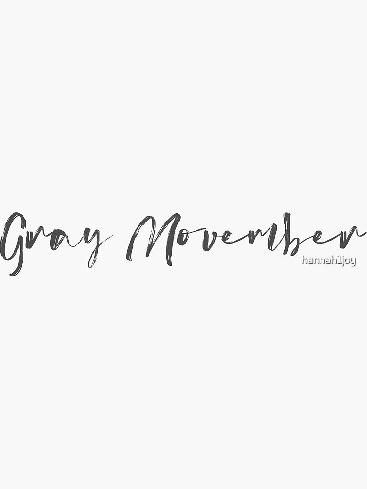 "Taylor Swift Evermore Gray November" Sticker by hannah1joy | Redbubble
