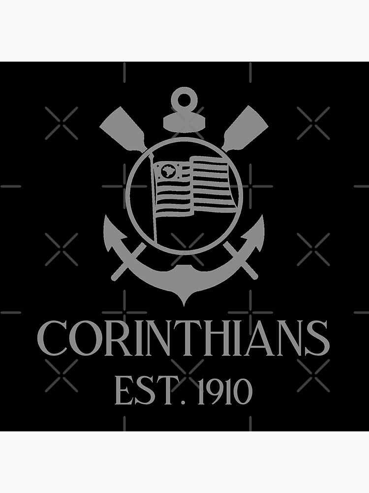 "Corinthians Grey 2" Poster by VRedBaller | Redbubble