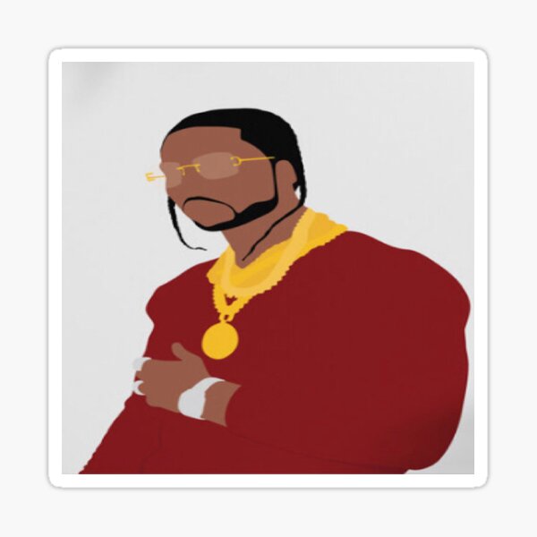 "POP SMOKE" Sticker for Sale by DleVerified | Redbubble