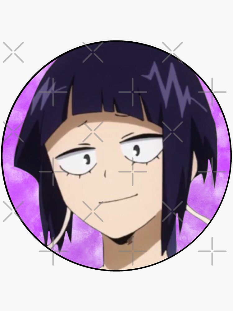 "Jiro Icon (black)" Sticker for Sale by echohicks1117 | Redbubble