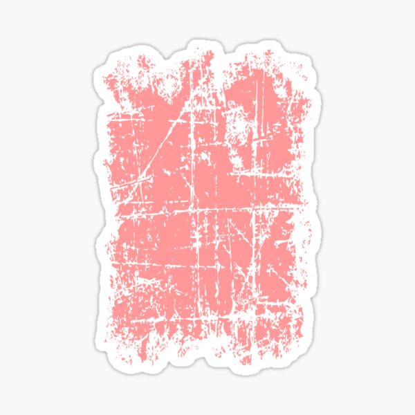 "Scratched Light Pink Surface" Sticker for Sale by theshirtshops ...