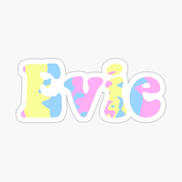 "Evie Custom" Sticker by Lunas-Bloom | Redbubble