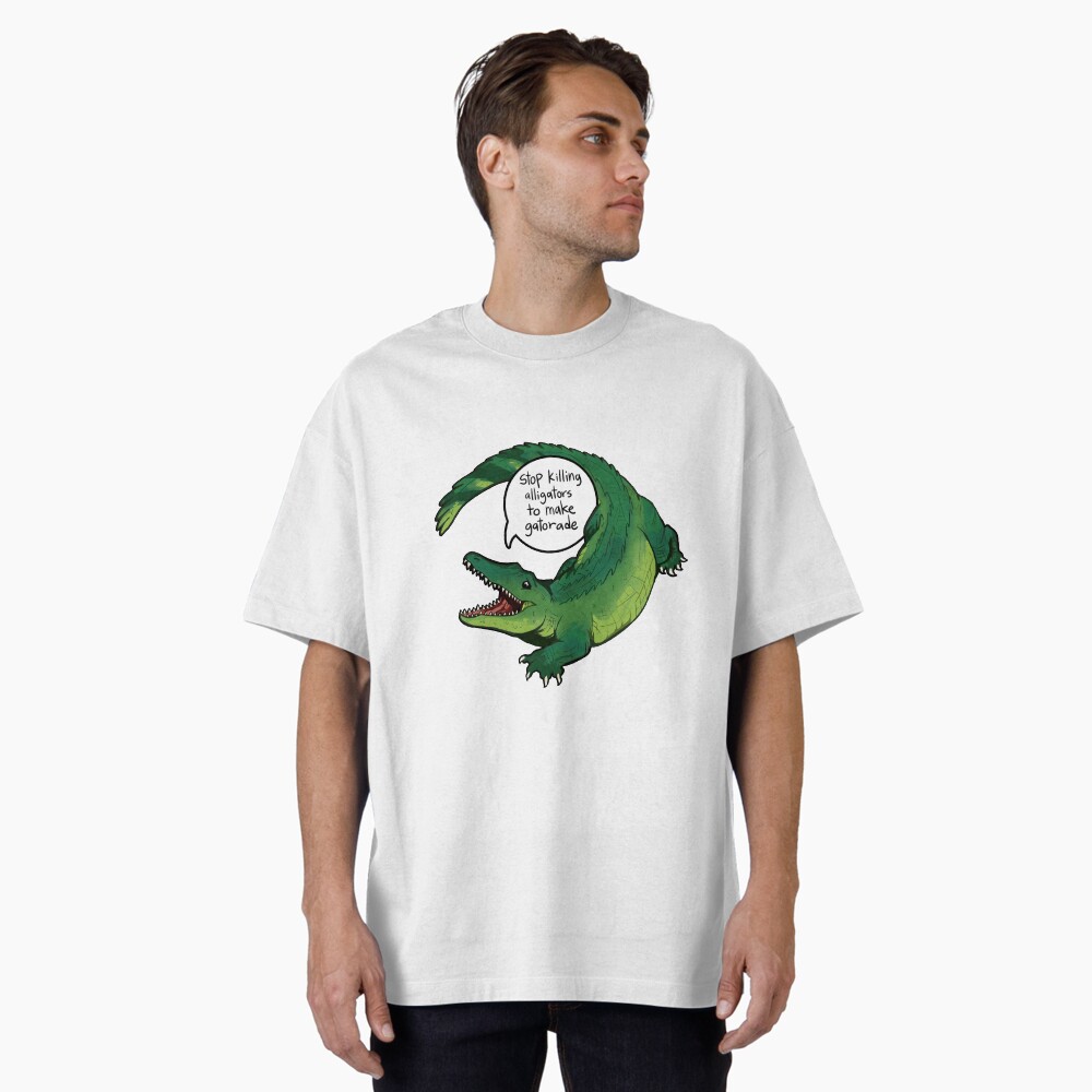 "stop killing alligators to make gatorade" Sticker for Sale by ...