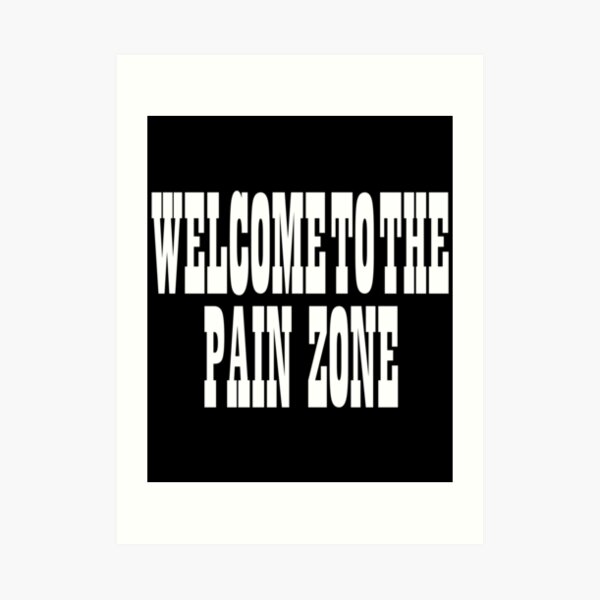 "welcome to the pain zone :cool friend ship gift idea ,best girl friend ...