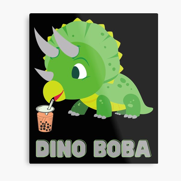 "Dino boba, boba tea, boba, cute, dino, dinosaur, bubble tea, boba dino ...