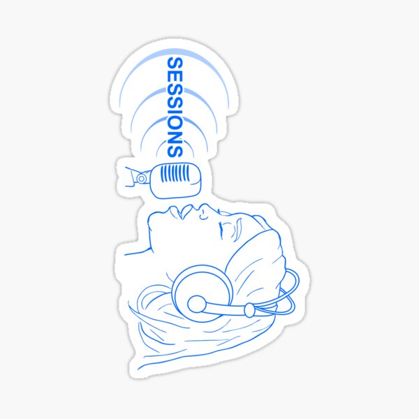 "Sessions singer 2" Sticker for Sale by Ashkerdoodles | Redbubble