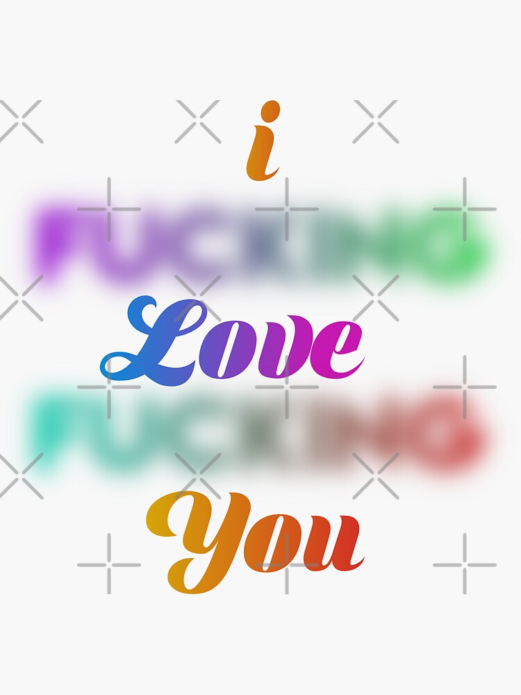 "Text with blurred words " Sticker by INchendio | Redbubble