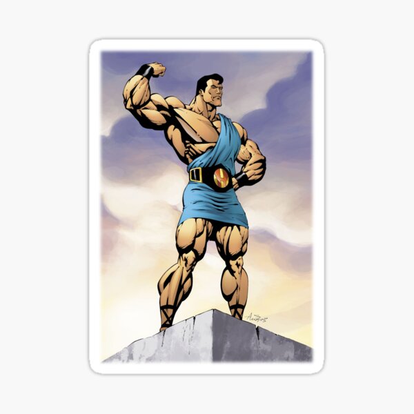"Hercules" Sticker for Sale by TemporalComics | Redbubble