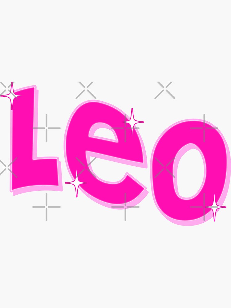 "y2k leo" Sticker by discostickers | Redbubble