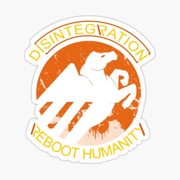 "REBOOT LOGO" Sticker for Sale by traylord82 | Redbubble