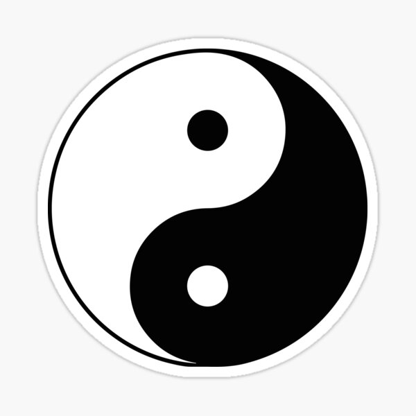 Jing Jang Stickers | Redbubble