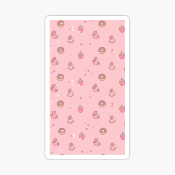 "cute aesthetic donuts" Sticker for Sale by 90ssuckerr | Redbubble