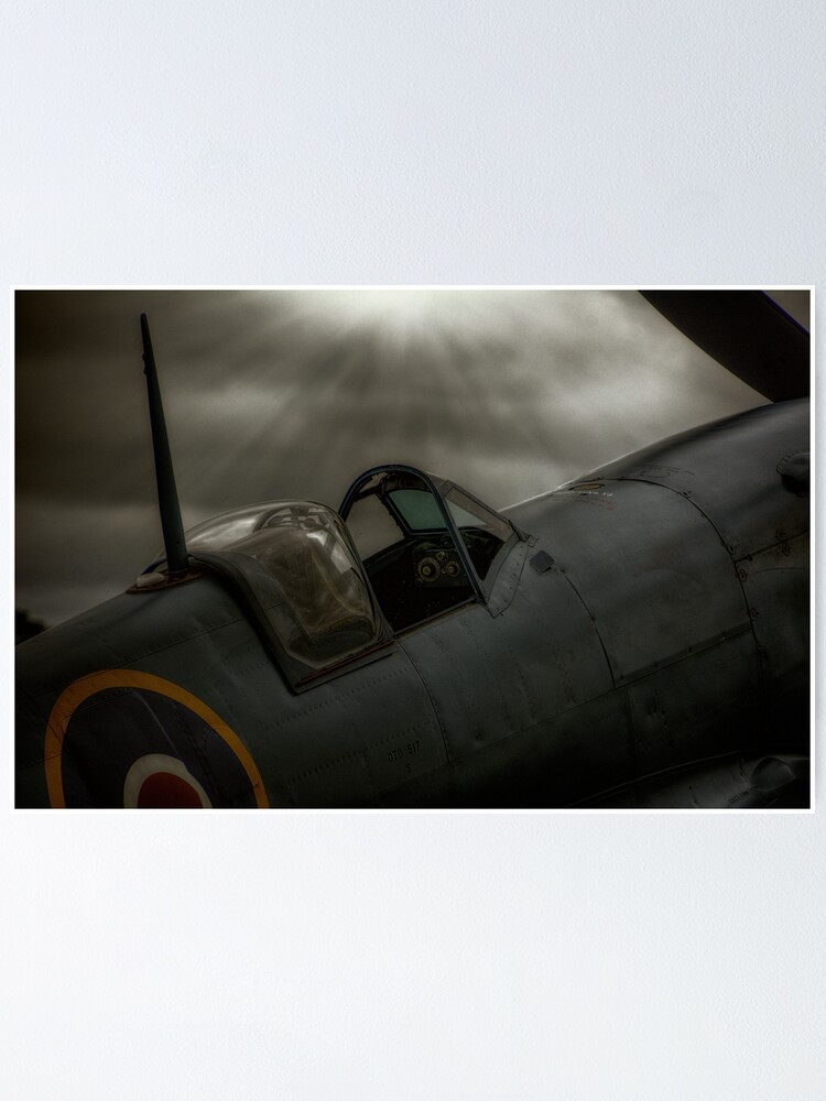 "Reconnaissance Spitfire Cockpit" Poster by Nigdaw | Redbubble
