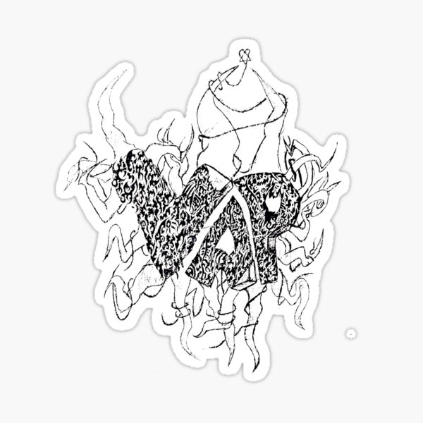 "Vap" Sticker by vaptized | Redbubble