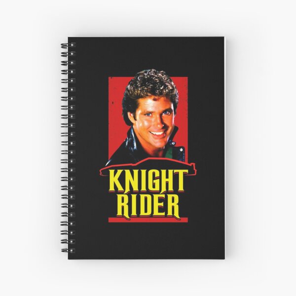 "Knight Rider - KITT" Spiral Notebook for Sale by Black---Rainbow ...
