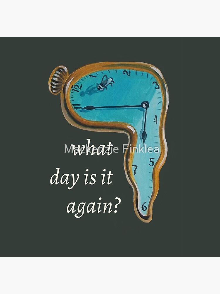 "Dali Time Warp" Art Print by mackfink | Redbubble