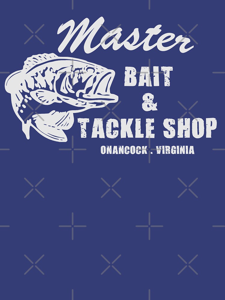 "Master Bait and Tackle Shop" T-shirt by goodtogotees | Redbubble ...