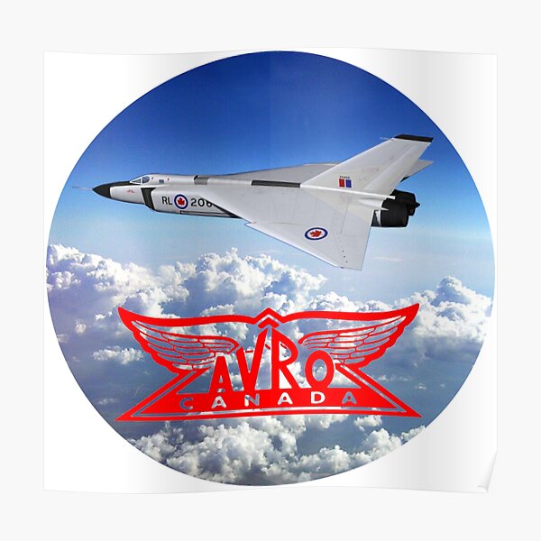 "Avro Arrow Avro Canada" Poster for Sale by MichaelEpp | Redbubble