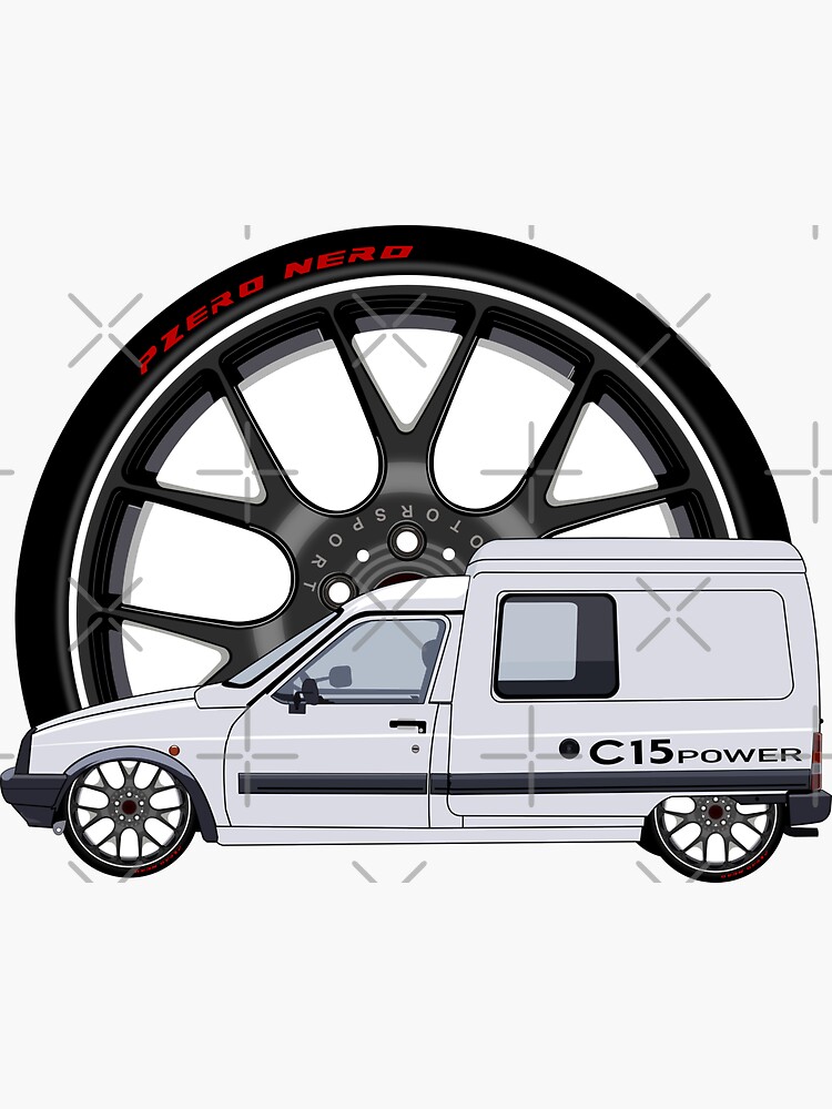 Sticker « C15 », par dgallego | Redbubble