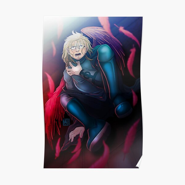 "MHA Villain Hawks - “In a Pinch”" Poster for Sale by CrimsonDreamer ...