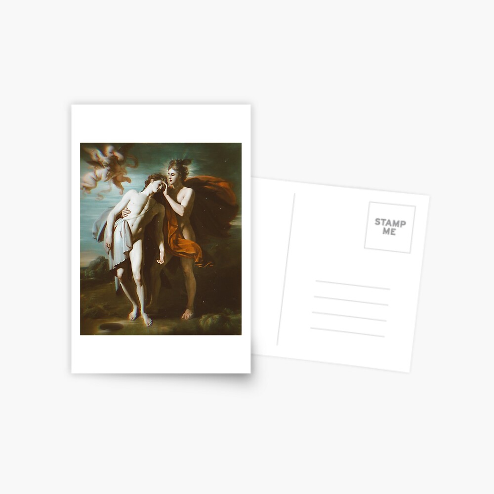"Apollo and Hyacinth - Greek Mythology " Postcard by DaniVaca | Redbubble