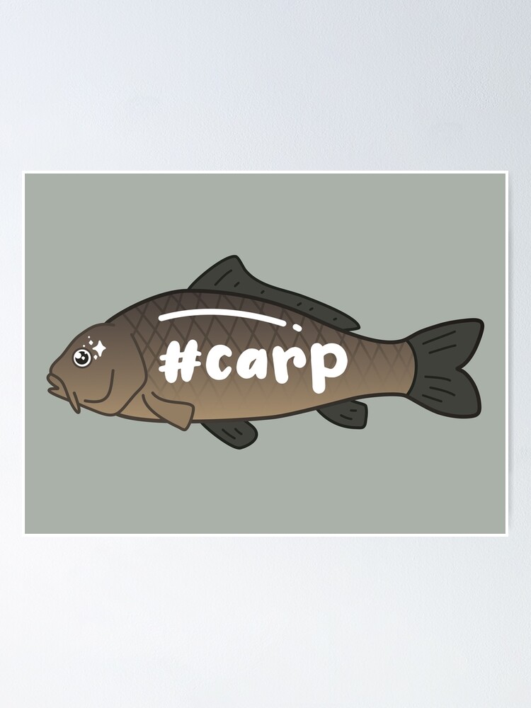 "Carp Meme" Poster by ElectricFangs | Redbubble