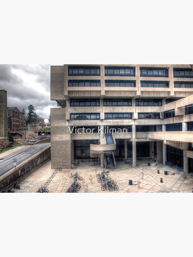 "Helen C. White Hall Plaza" Sticker for Sale by vkilman | Redbubble