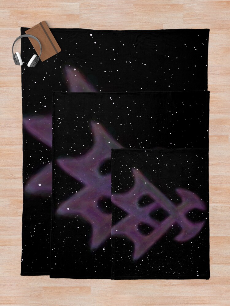 "Kingdom Hearts - Cosmic Unversed Symbol" Throw Blanket by ...