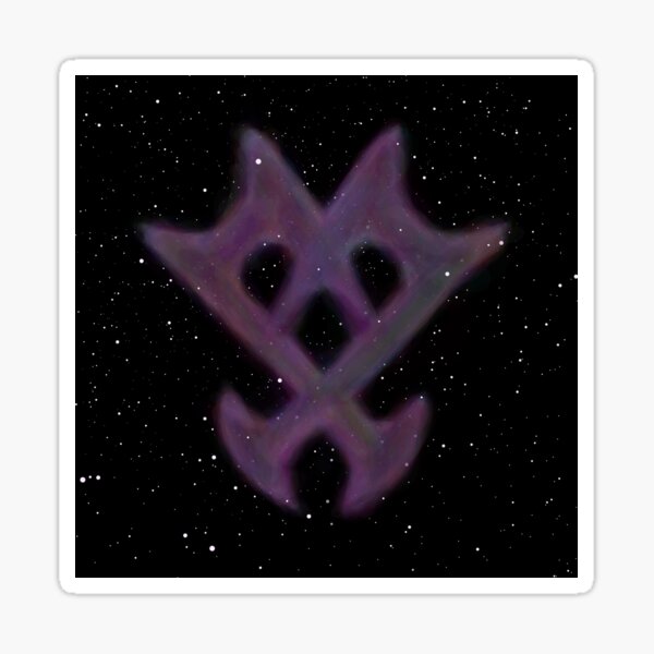 "Kingdom Hearts - Cosmic Unversed Symbol" Sticker for Sale by ...