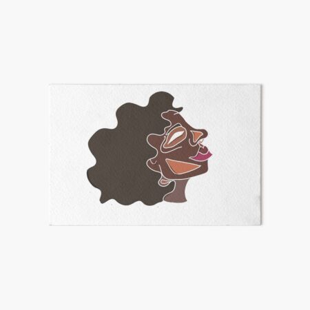"Black girl magic (skin tone)" Art Board Print by RueBeasArt | Redbubble