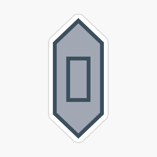 "Heart of Beskar Repeating Pattern (Steel Grey)" Sticker for Sale by ...