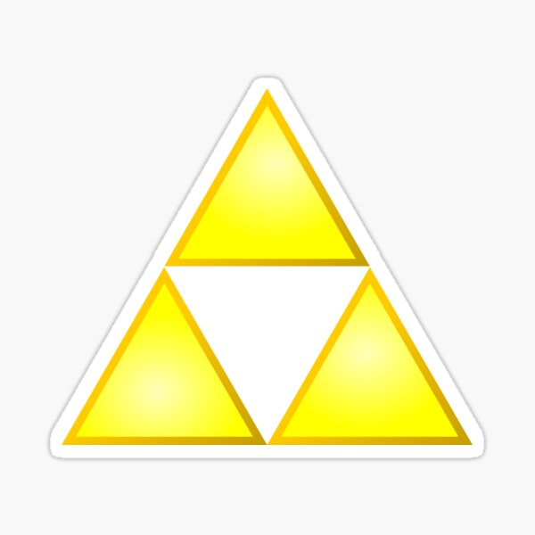 Triforce Zelda Stickers | Redbubble