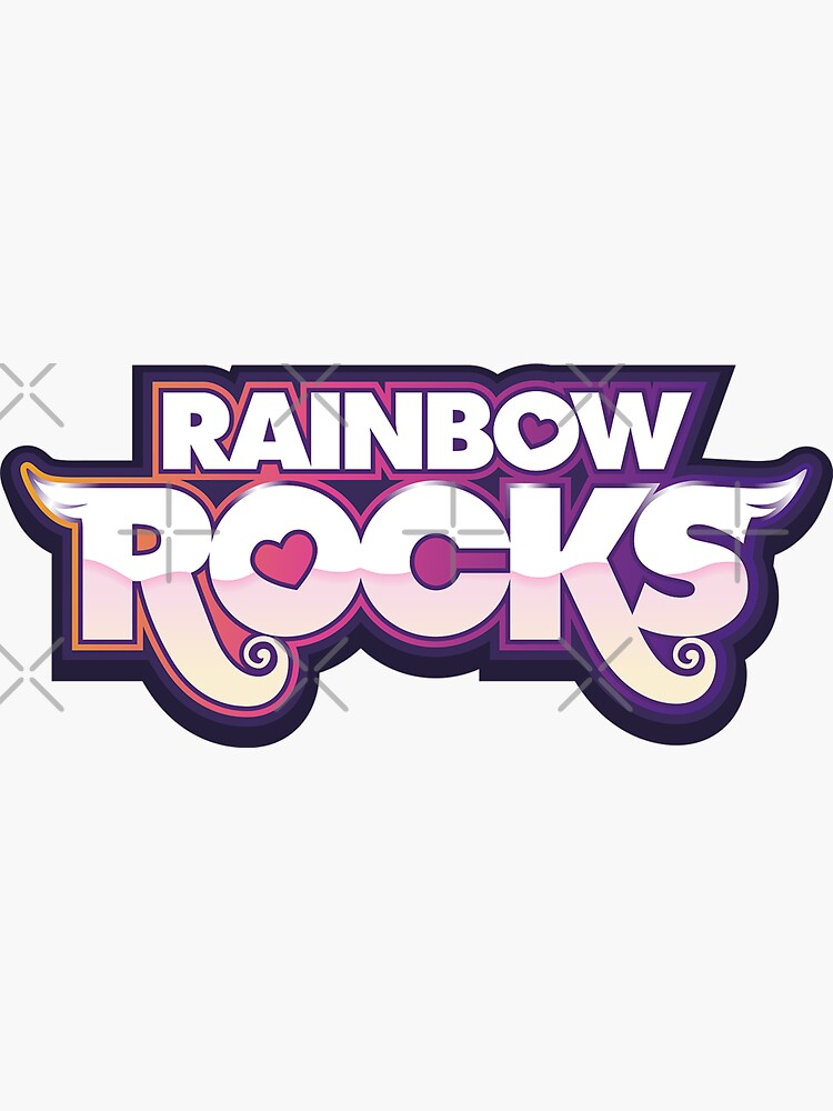 Rainbow Rocks Logo Free: Rainbow Rocks The Rainbooms Logo Fluttershy