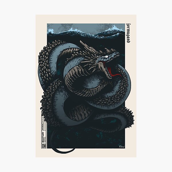 Jormungandr Photographic Prints | Redbubble