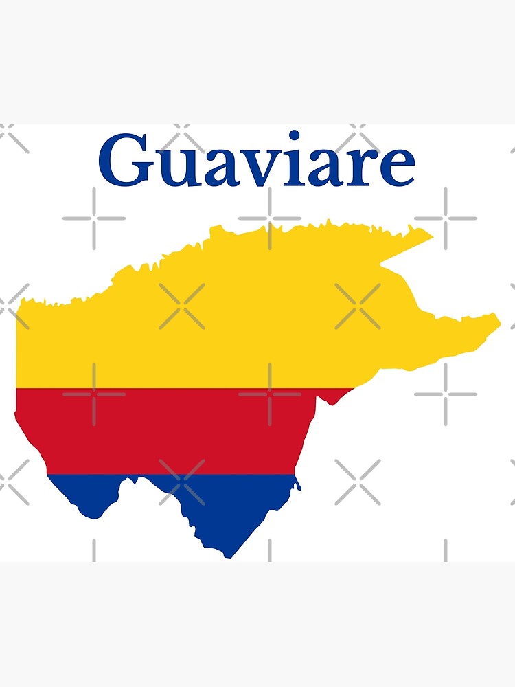 Lámina fotográfica «Mapa del Departamento de Guaviare, Departamento de ...