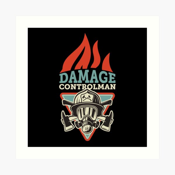 "Navy Damage Control" Art Print for Sale by TheShellbacks | Redbubble