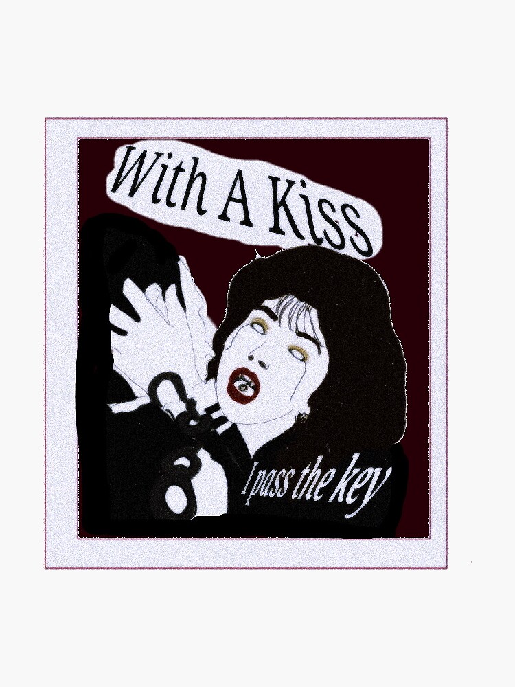 "Kate Bush The Dreaming Outline" Sticker for Sale by rockalittlebitc ...