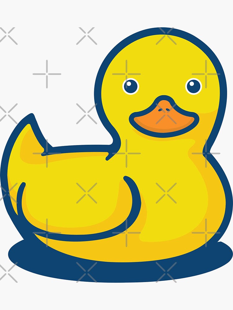 "Baby Duck" Sticker for Sale by RotemButzian | Redbubble