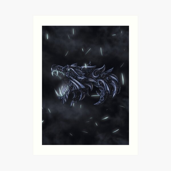 "Fenrir" Art Print for Sale by Hedgeh0g | Redbubble