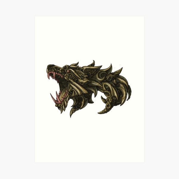 "Fenrir" Art Print for Sale by Hedgeh0g | Redbubble