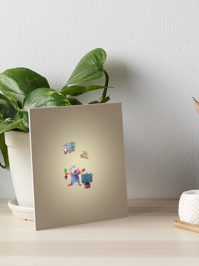"RatticMini-The Cook." Art Board Print for Sale by Rattic | Redbubble