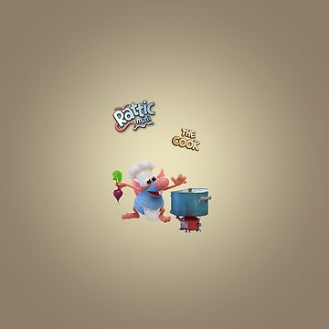 "RatticMini-The Cook." Art Board Print for Sale by Rattic | Redbubble