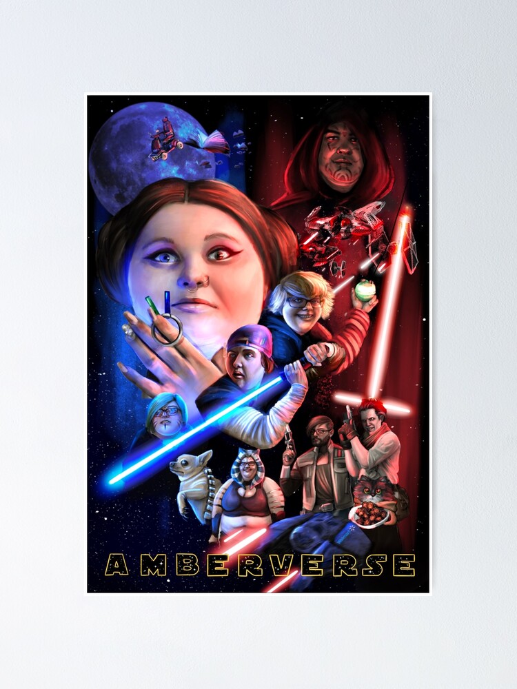 "Amberverse" Poster for Sale by Kritsini | Redbubble